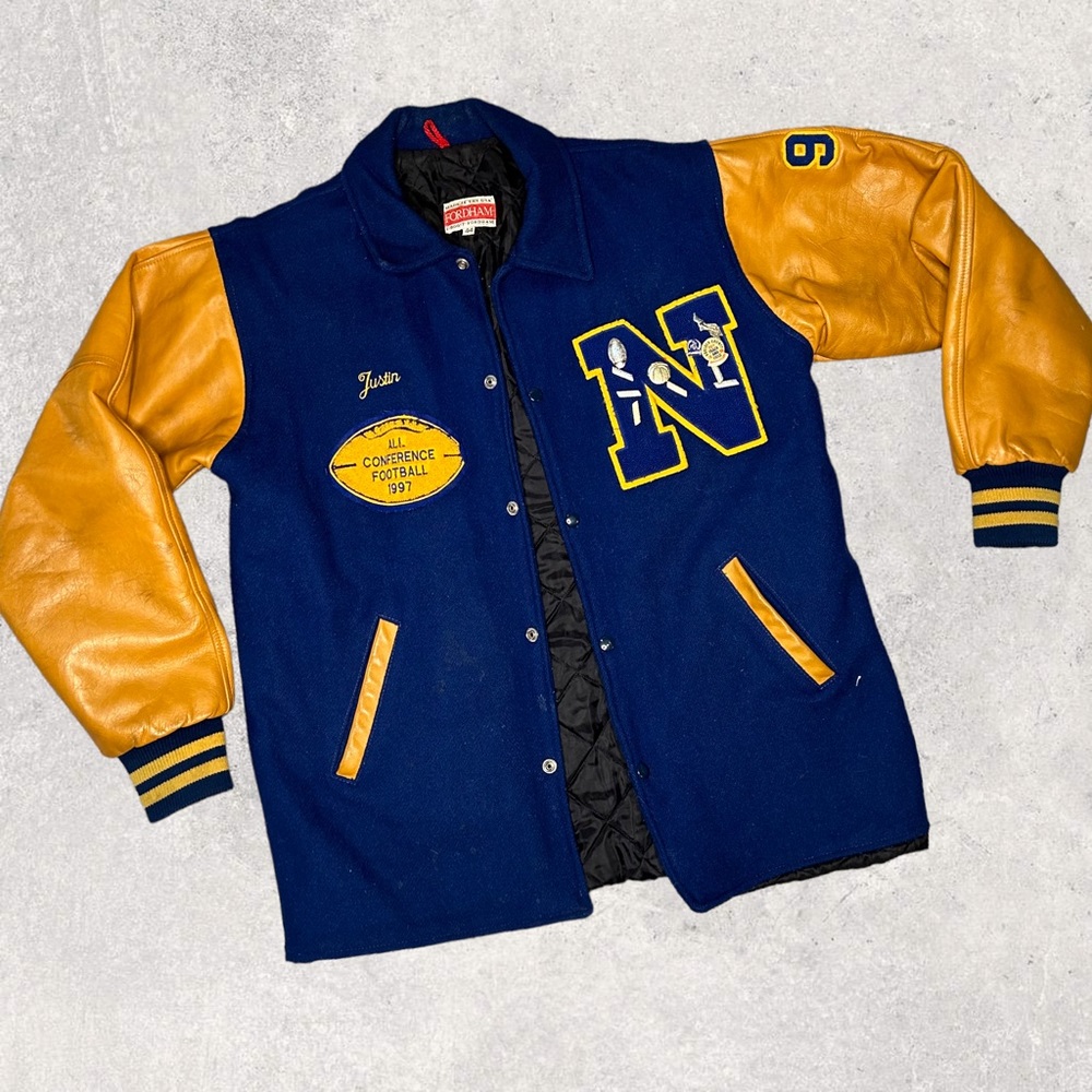 Vintage 1998 High School Letterman Jacket!! - Gem